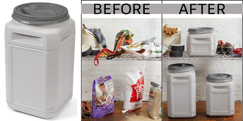 Revolutionize Your Dog's Dining with Large Food Containers!